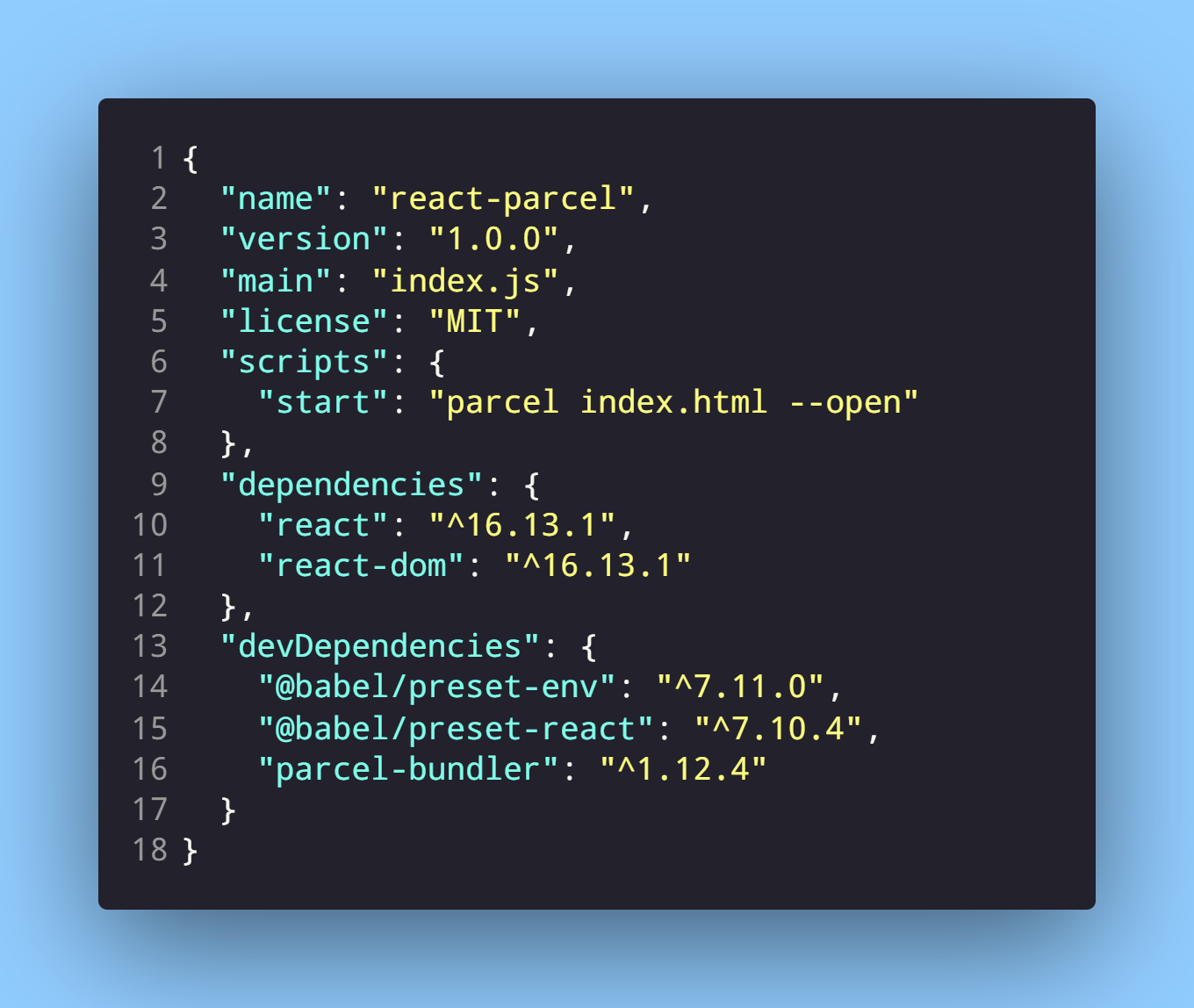 parcel react_如何在5个步骤中创建最小的React和Parcel应用程序-CSDN博客