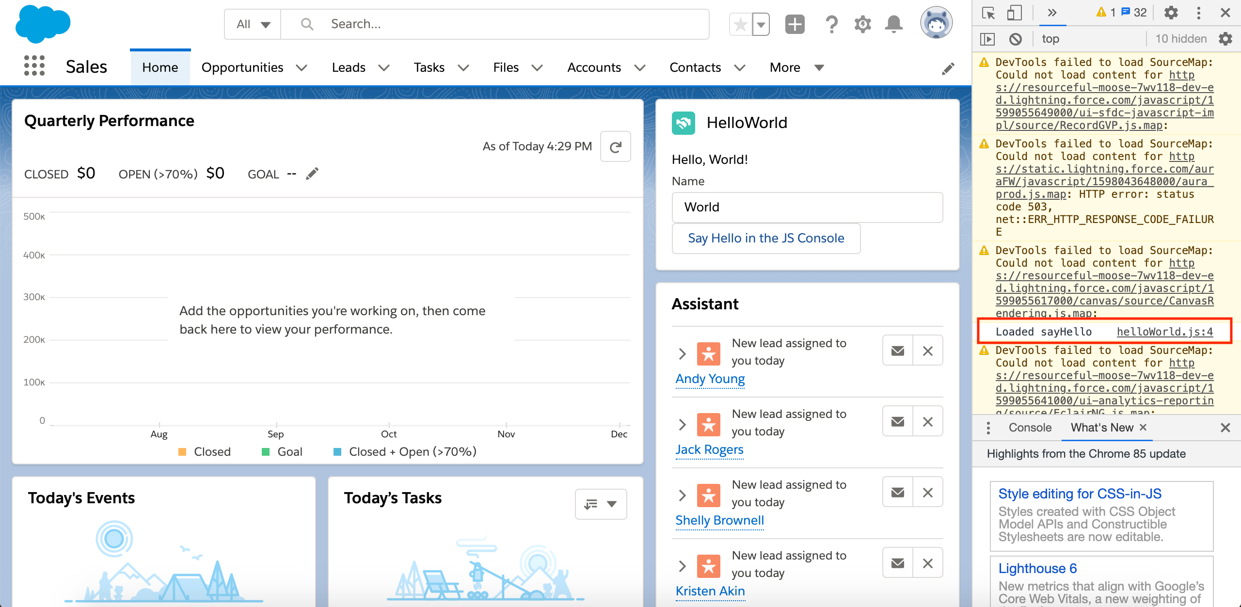 salesforce 模块_使用自定义javascript模块作为salesforce组织中的静态资源-CSDN博客