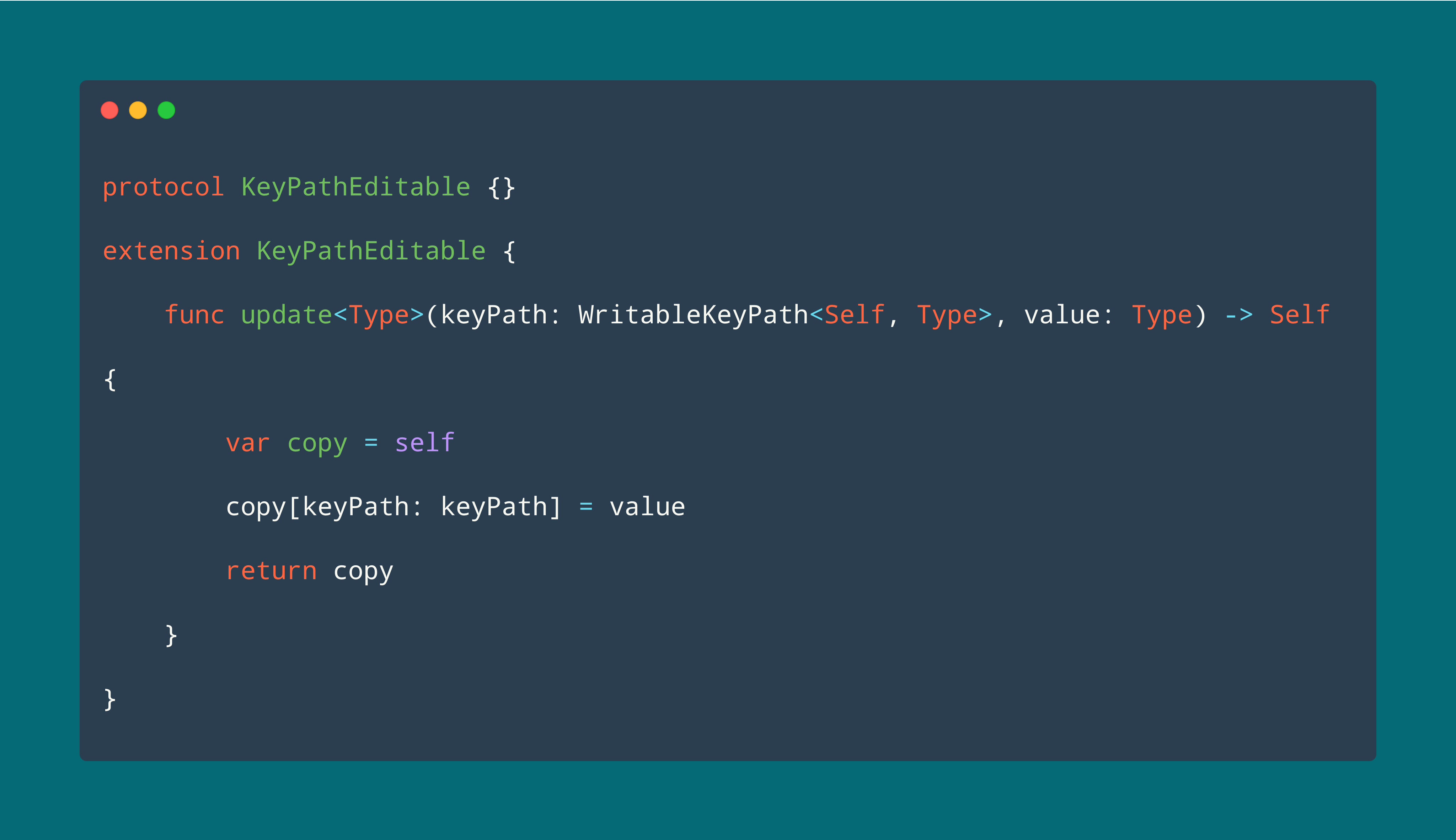 Swift Keypath我使用swift Keypath进行实验的故事 Csdn博客