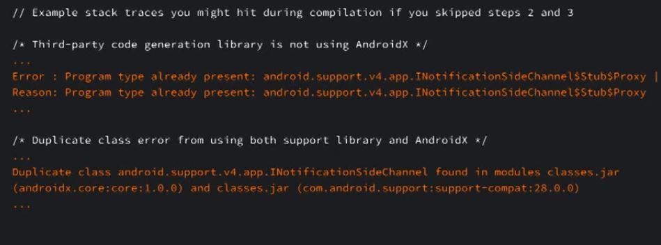 如何将您的android项目迁移到androidx Csdn博客