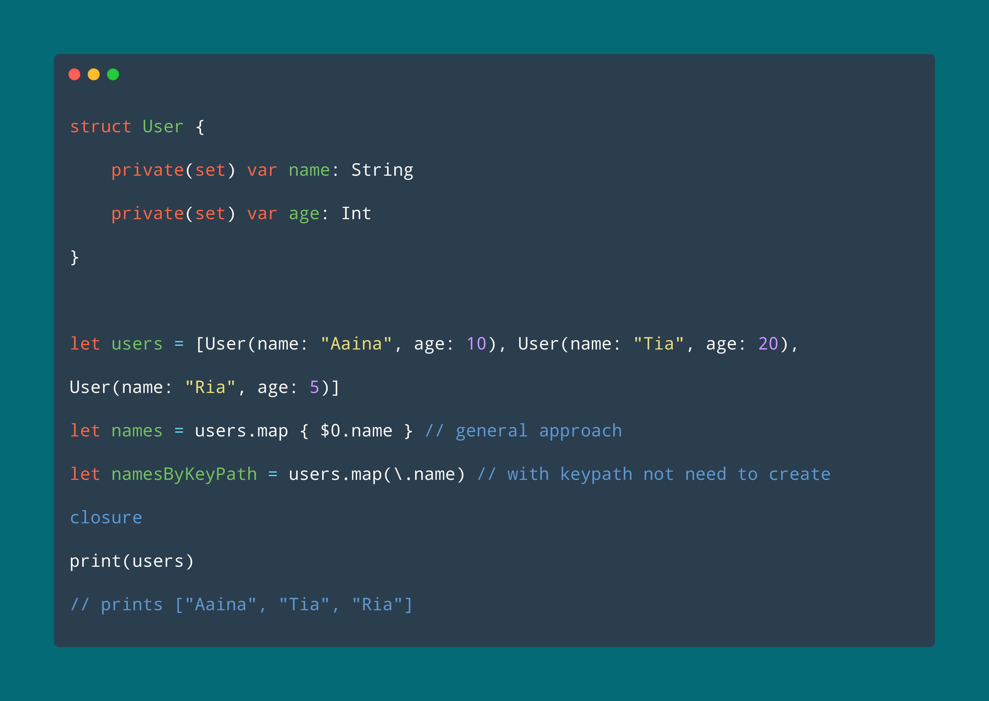 Swift Keypath我使用swift Keypath进行实验的故事 Csdn博客