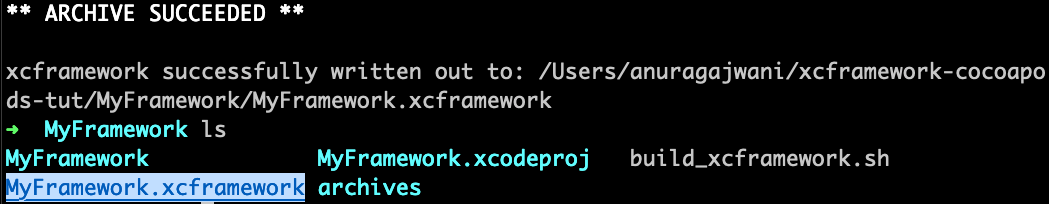 使用Cocoapods将通用iOS框架作为XCFrameworks分发-CSDN博客