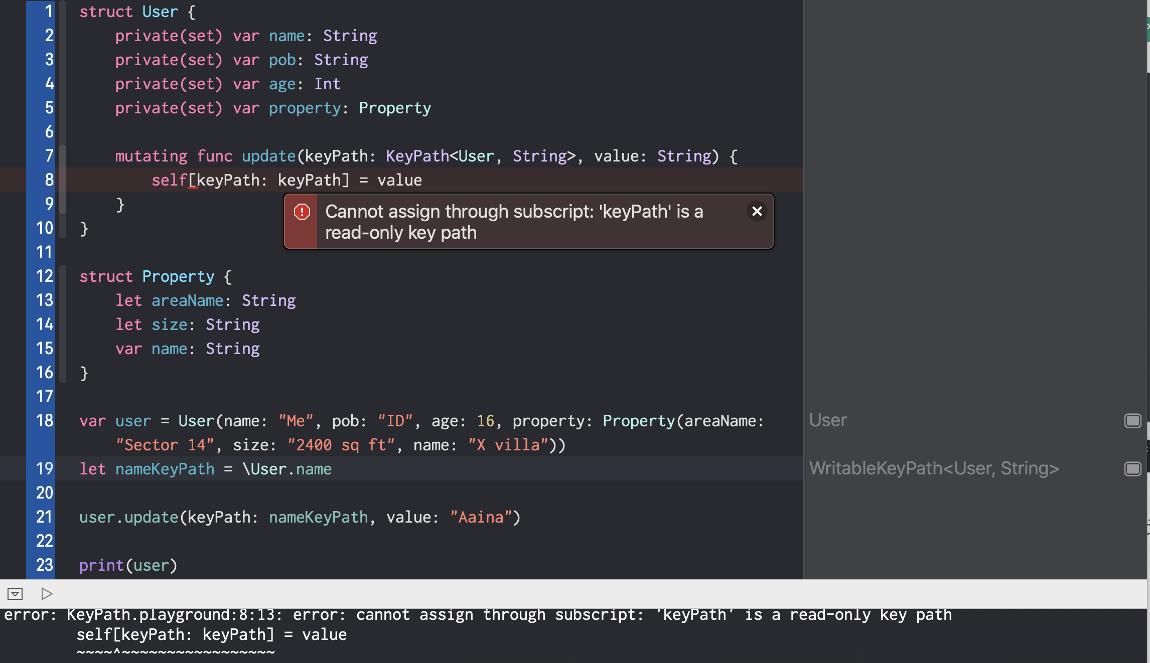 Swift Keypath我使用swift Keypath进行实验的故事 Csdn博客