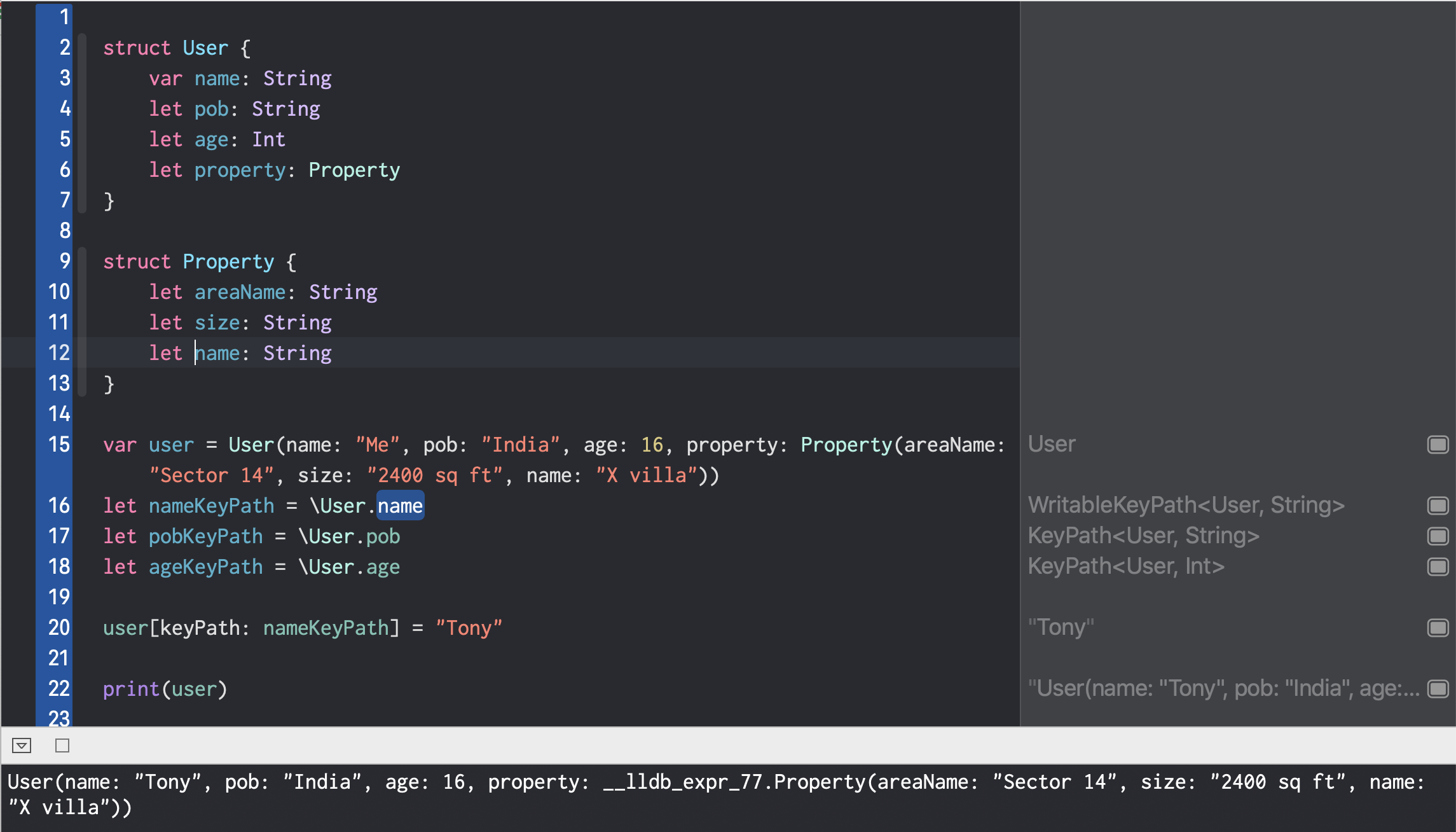 swift keypath_我使用Swift KeyPath进行实验的故事-CSDN博客