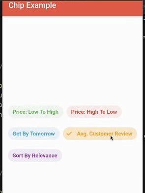 Chip Widget: Material Design with Flutter | by Johannes Milke | Flutter ...