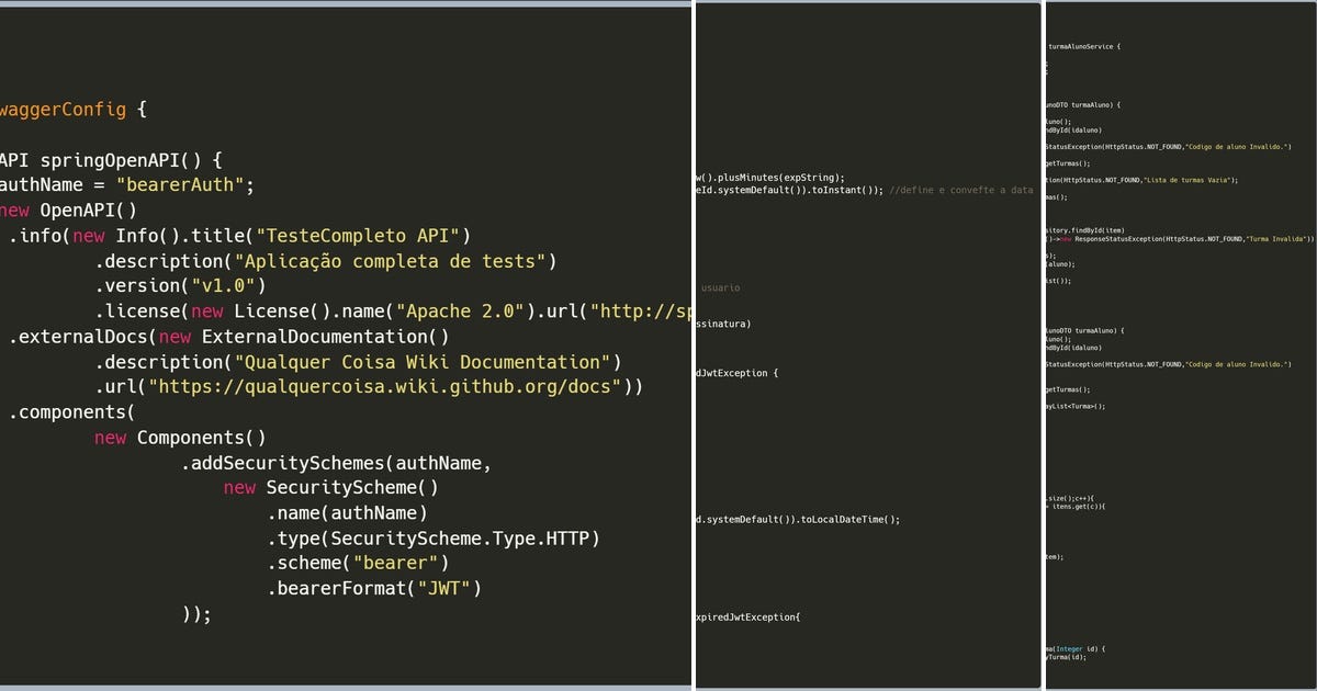 List: Implementação Rest Java SpringBoot | Curated by Bruno Baruffi ...