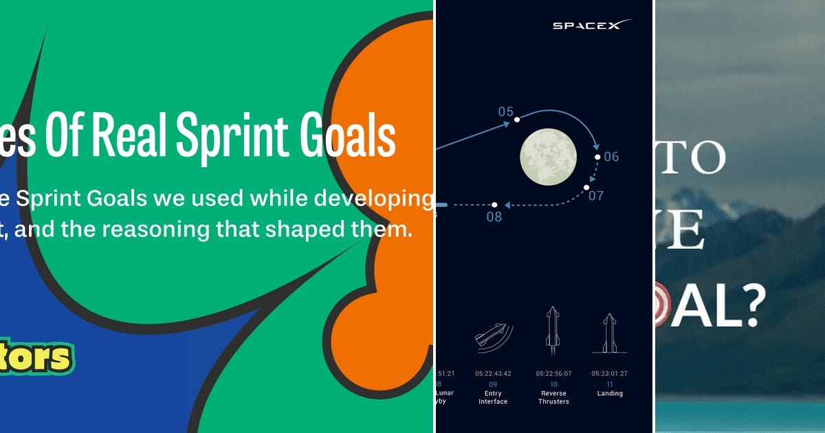 6 stories about Sprint Goals curated by Florin Manolescu - Medium