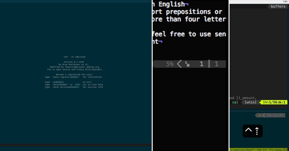List: Vim | Curated by Jaime Ocón | Medium