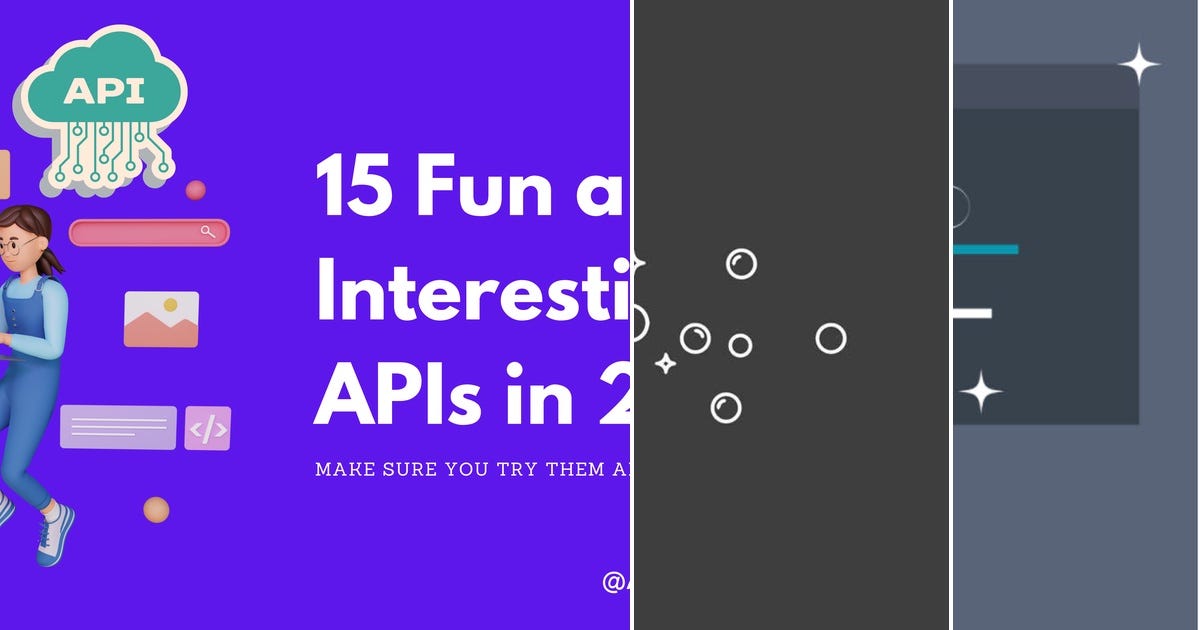 6 stories about API curated by Dima Halatsan - Medium