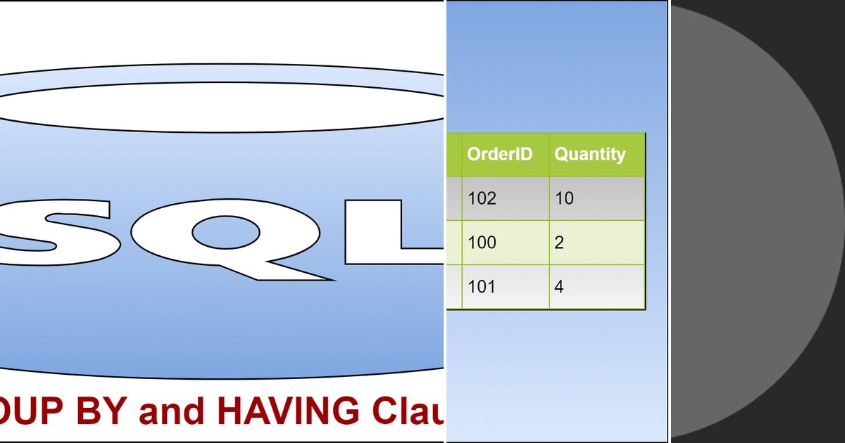 2 Stories About Sql Concepts And Interview Questions Curated By Vikram Gupta Medium 5613