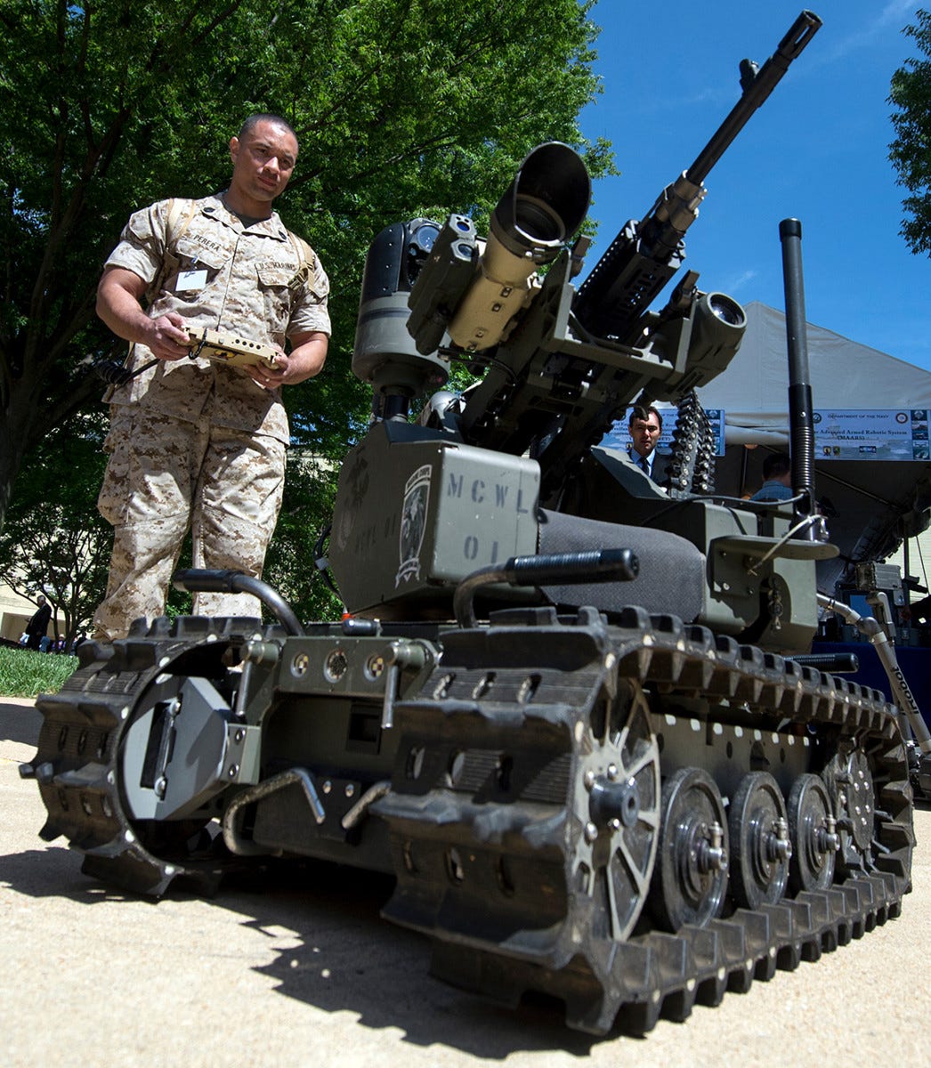 New Robot Weapons Look Like 1970s Science Fiction | by War Is Boring ...