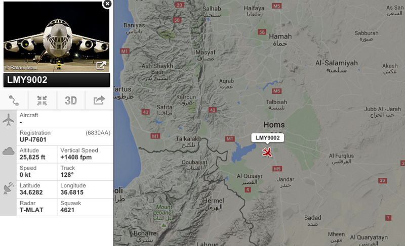 What’s Up With Russia’s Mysterious Il-76 Airlifter Over Syria? | by War ...