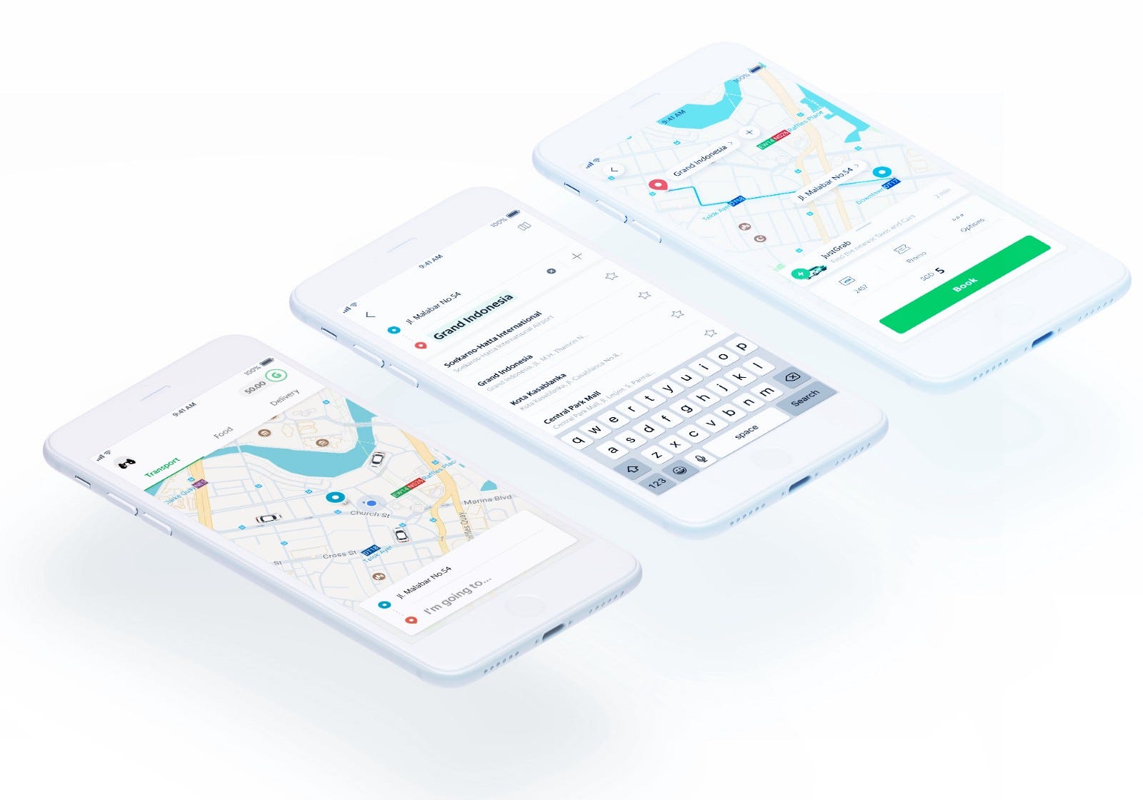 Redesigning the transport booking experience for Grab app | by Rice ...
