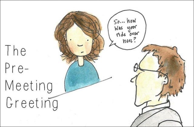 Office Small Talk: An Illustrated Typology | by The Billfold | The ...