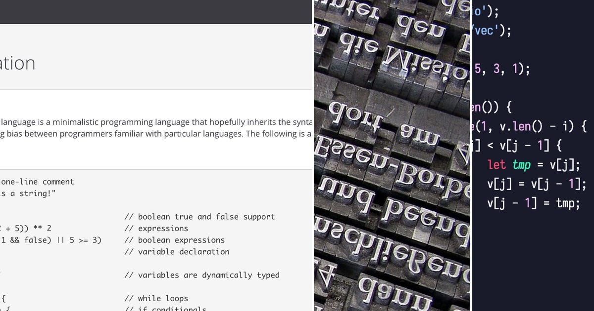 List: Language Creation