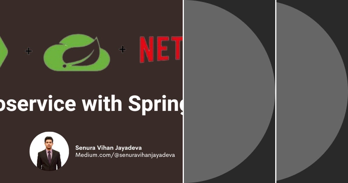 List: Microservice very important | Curated by Vamsi Krishna | Medium