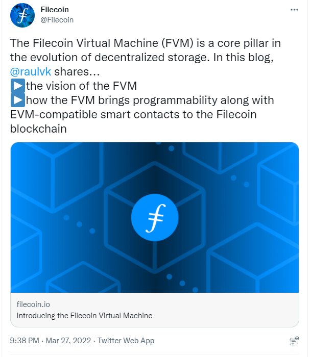 Is FVM Making Filecoin the Bitcoin on IPFS? | by LuckyHash | CoinLucky ...