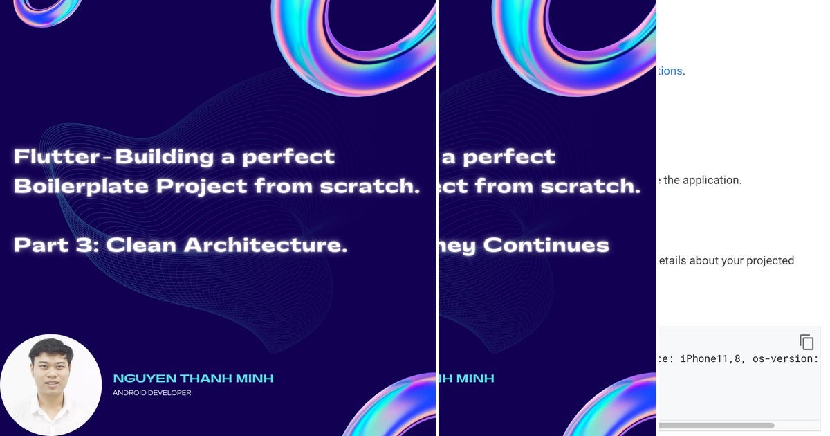 List: Flutter start project | Curated by Yoann Cosniam | Medium