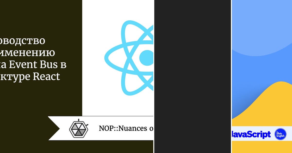 List: react | Curated by Anton Sokolov | Medium