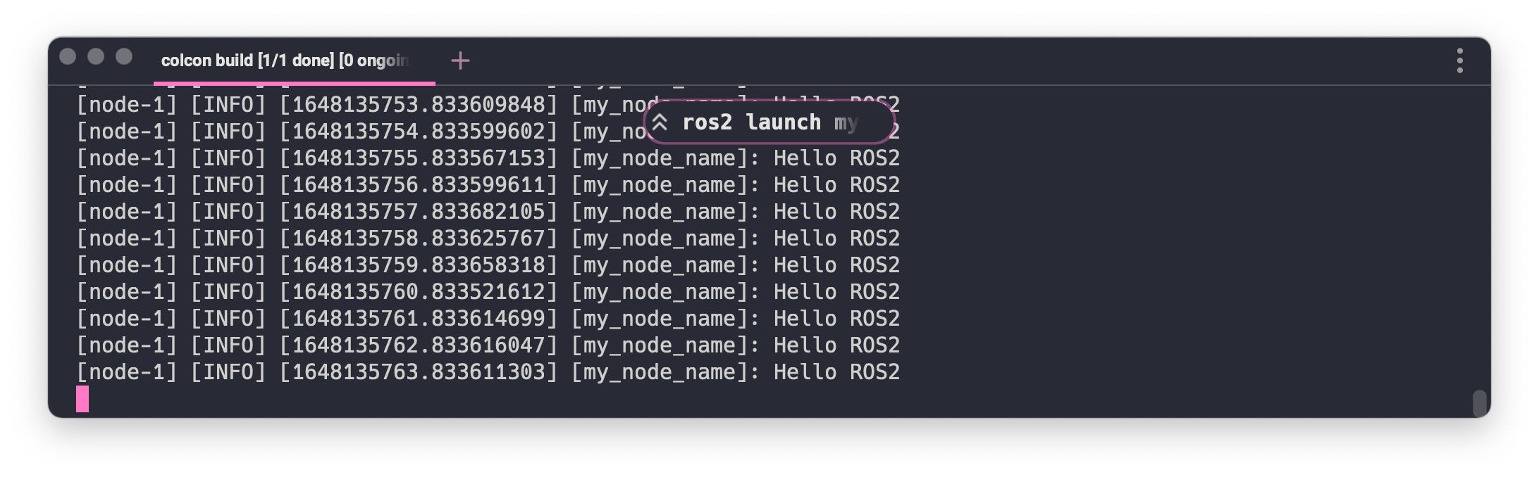 Continue ROS2 Params Study with Previous Package | by Jack Han | Mar, 2022 | Medium