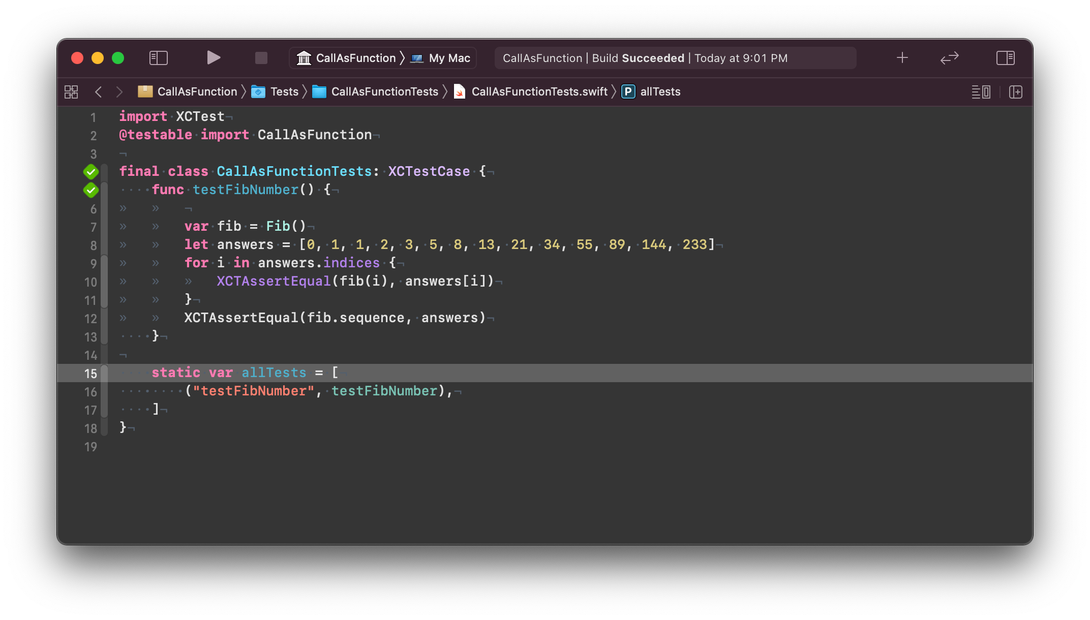Swift 5.2 callAsFunction by example: Advanced Fibonacci Number | by Tsungyu Yu | Medium
