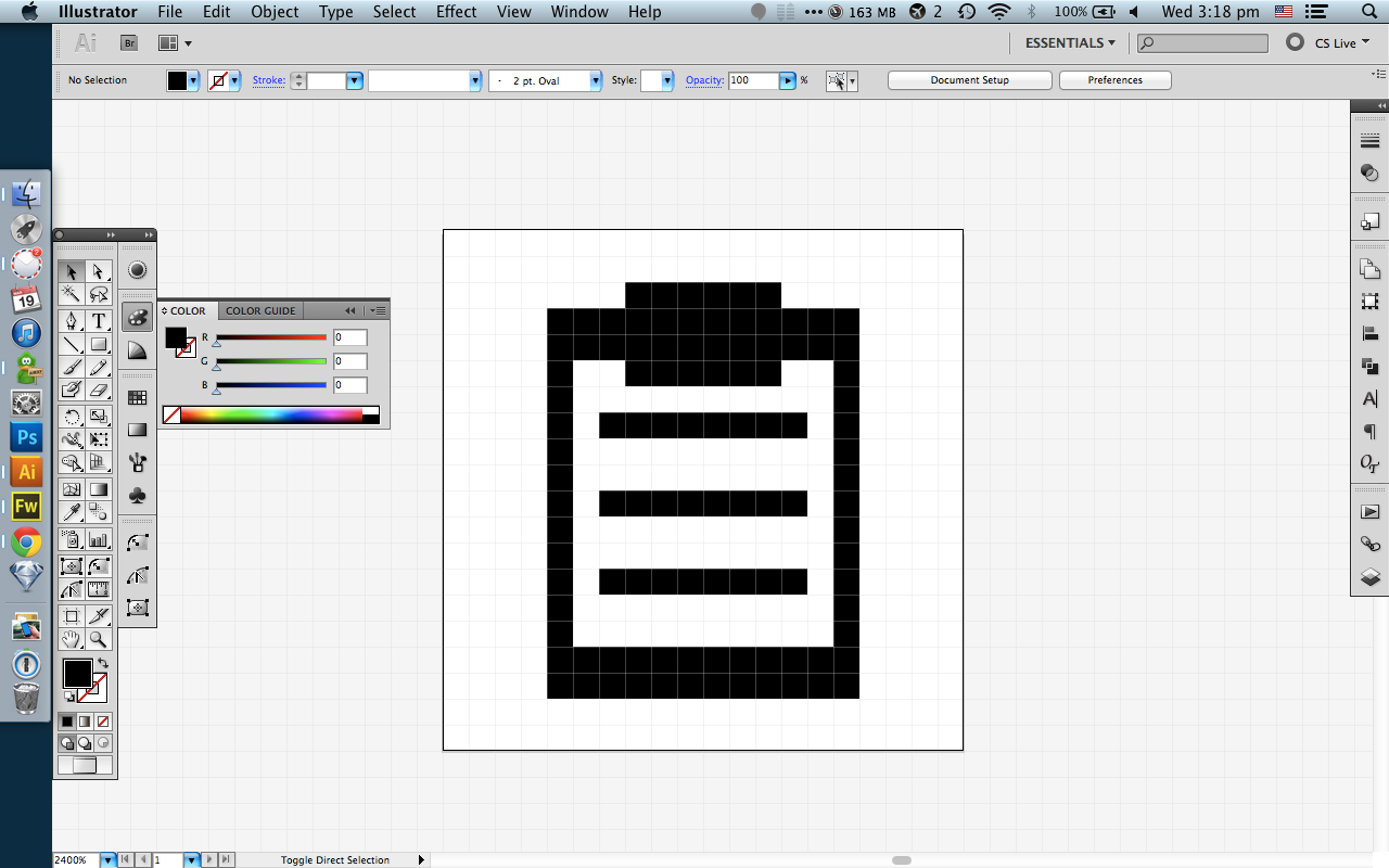 How to create pixel perfect icons in Illustrator | by Abhijeet Wankhade ...