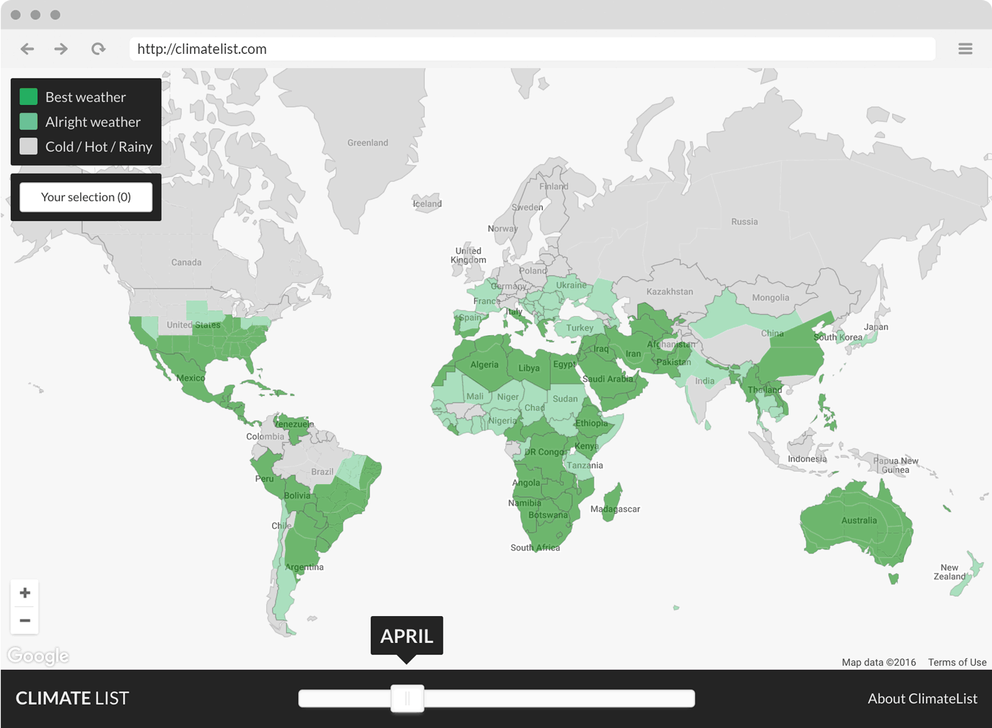 Mapping the world’s climate for travelers | by Ron Cruz Workyager | Medium