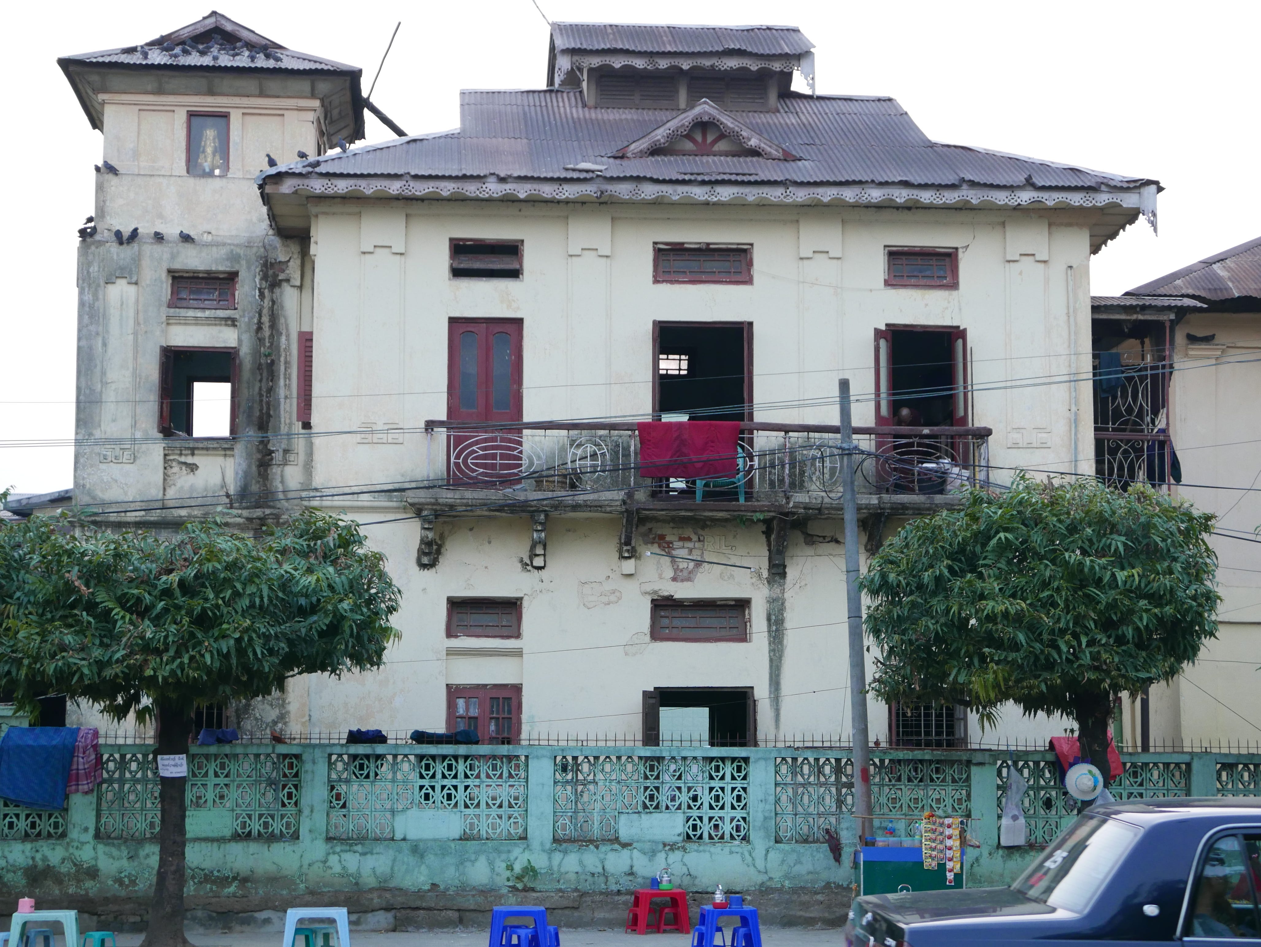 Myanmar (Burma) — Buildings of Yangon (Rangoon), Myanmar (Burma) | by ...