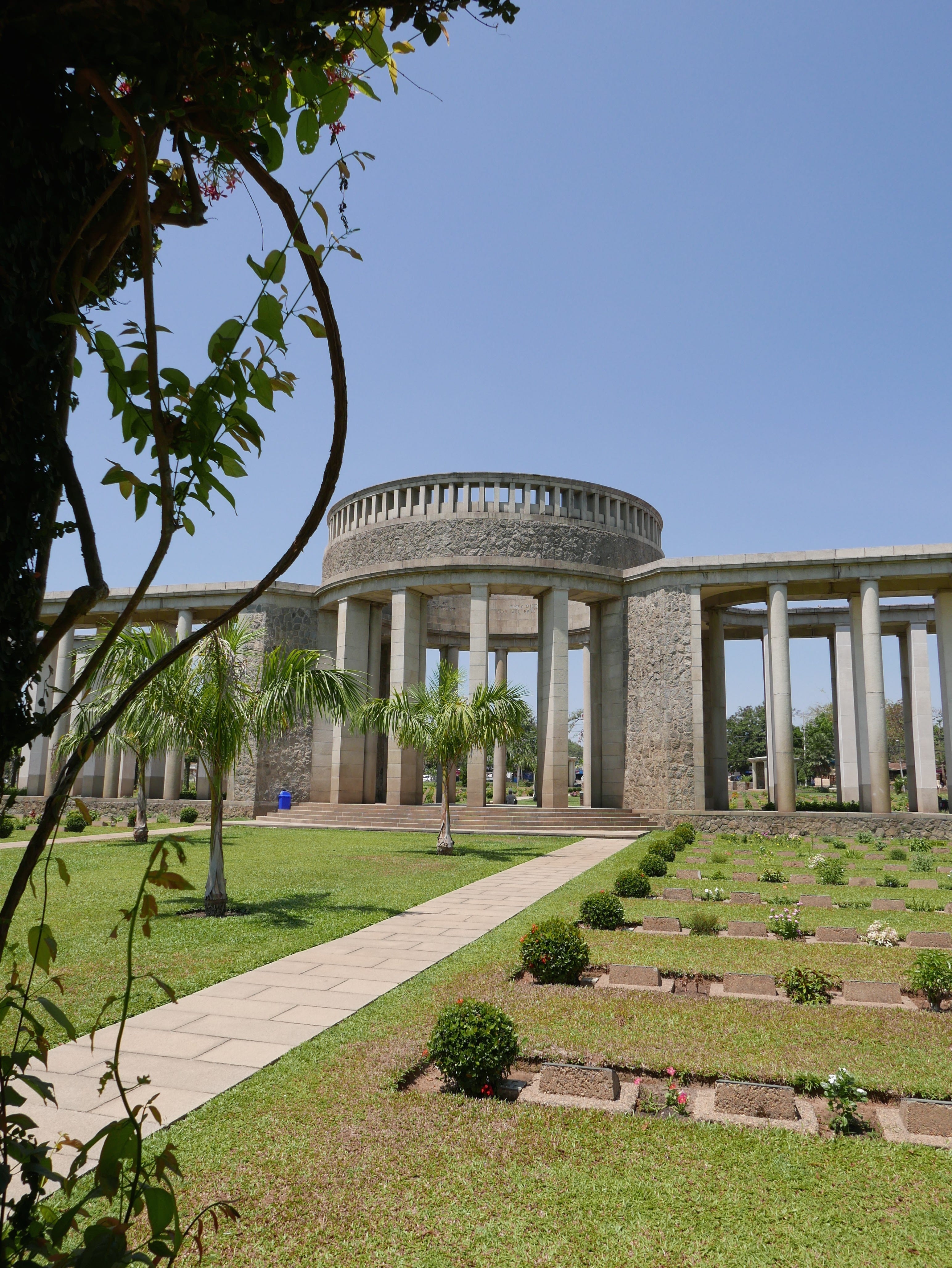 Myanmar (Burma) — Taukkyan War Cemetery, Yangon (Rangoon), Myanmar ...