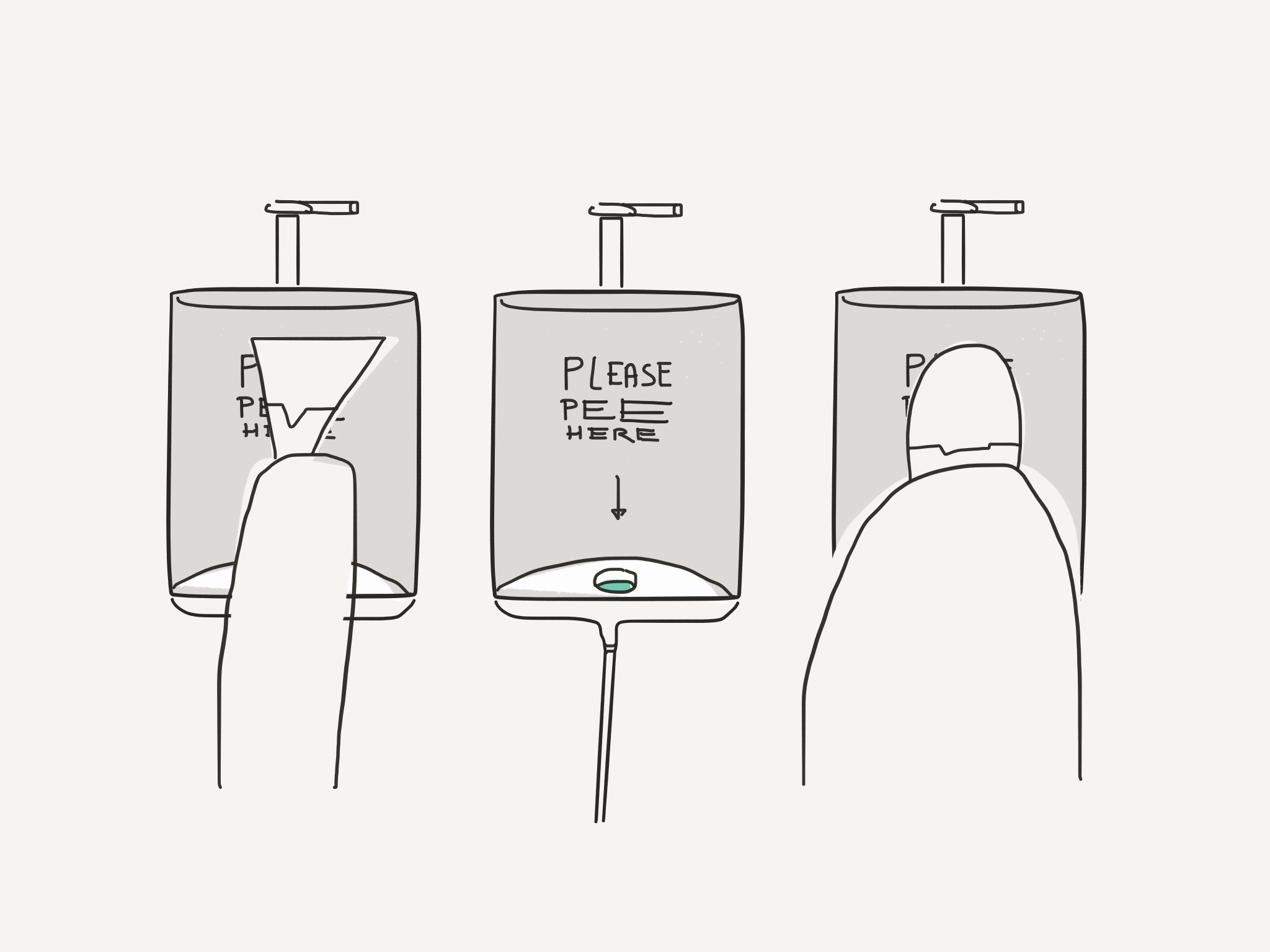 Reduce cleaning costs by putting a fly sticker in the urinal | by ...