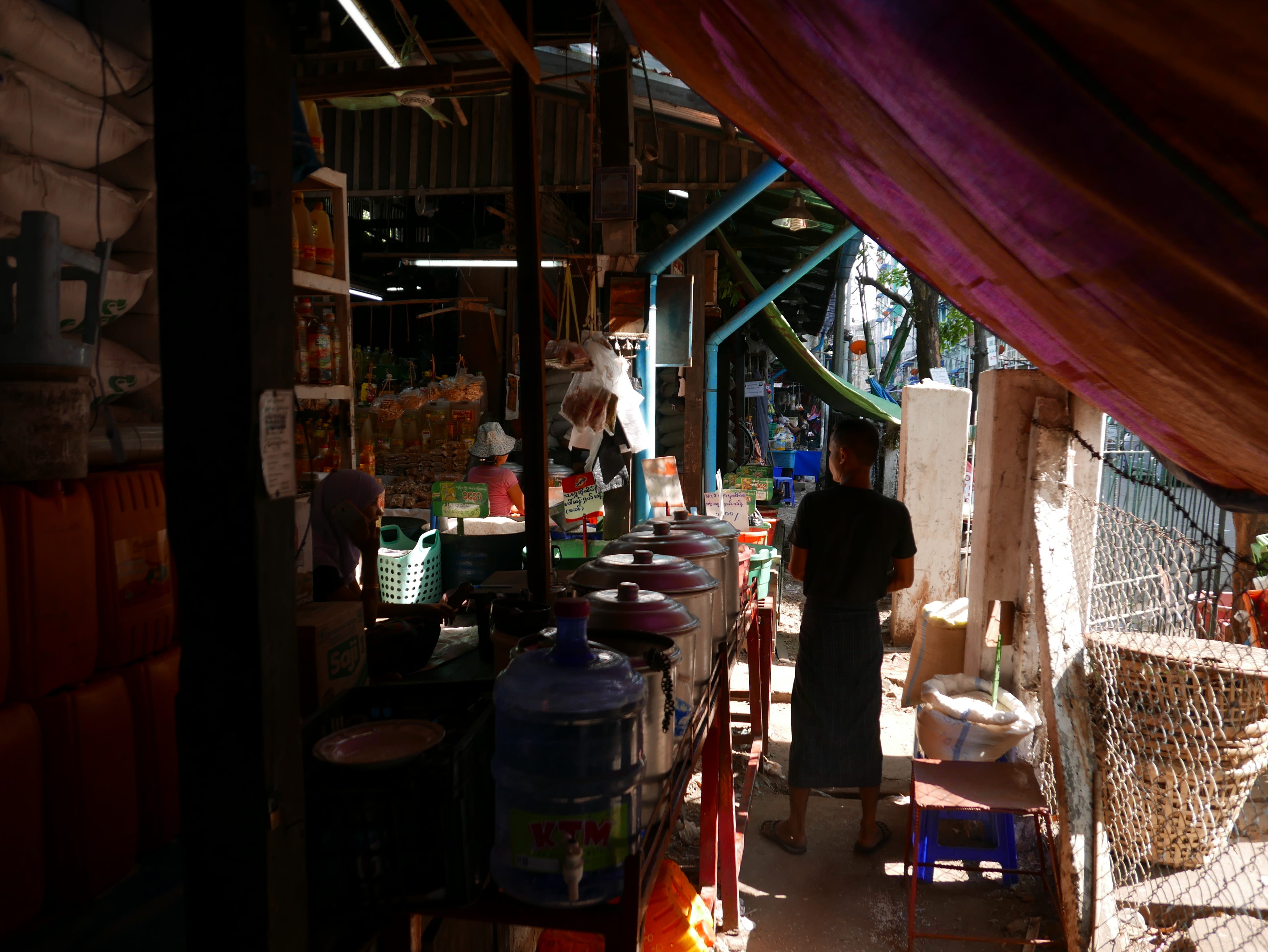 Myanmar (Burma) — Merchant Street Market, Yangon (Rangoon), Myanmar (Burma) - Nick’s Wanderings ...