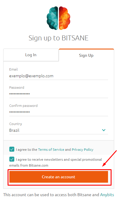 How to create a Bitsane account. In this tutorial you will learn how to ...