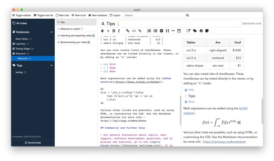 Joplin — Your notes are yours only | by Martin Eder | Medium