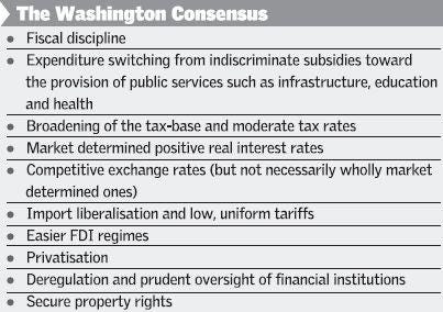 The Origins and Breakdown of the Washington Consensus | by Zhikai Chen ...