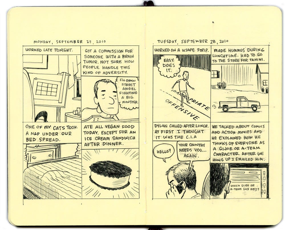 Notes. Ideas. Roughs.. Jim Rugg’s Sketchbook | by The Nib | The Nib ...