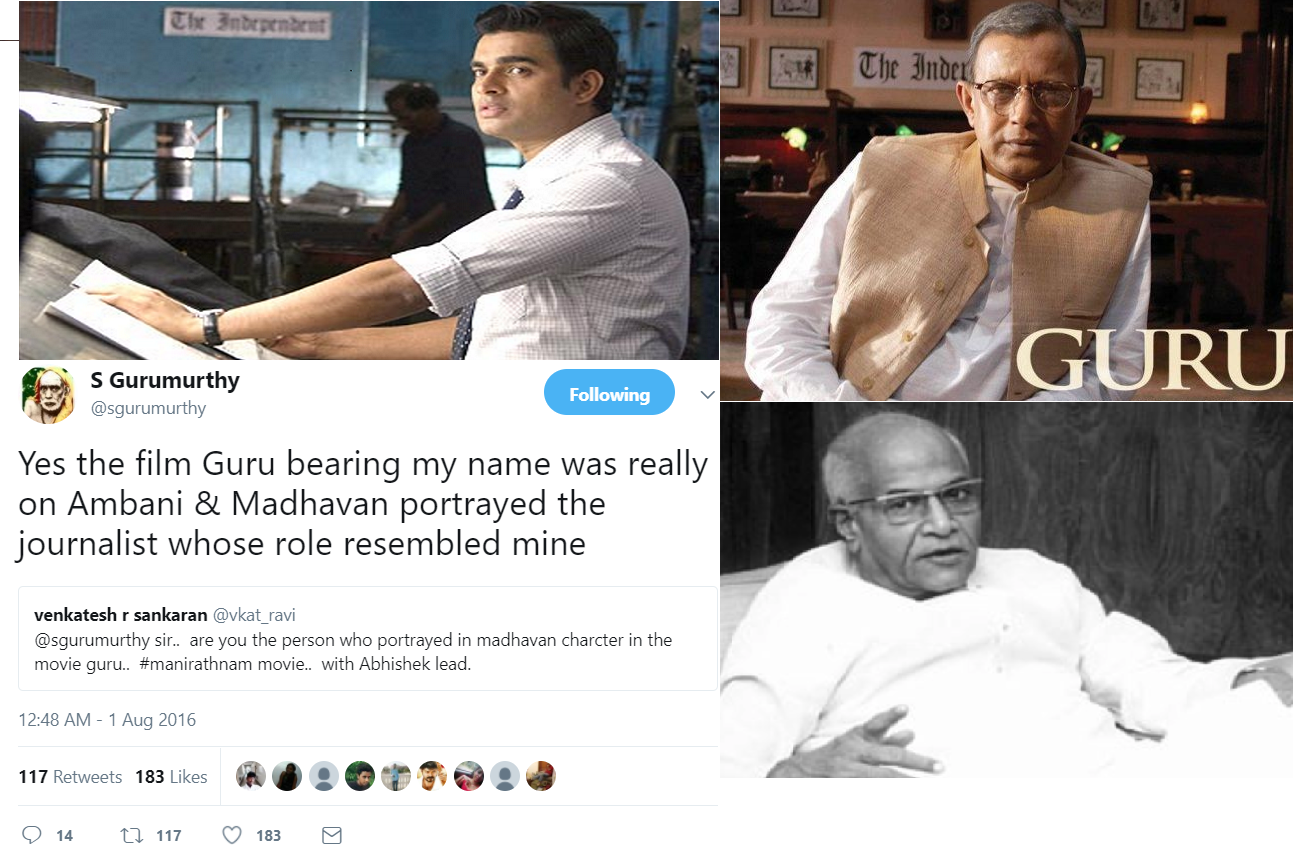 Meet Swaminathan Gurumurthy.. 1. He joined hands with Arun Shourie ...