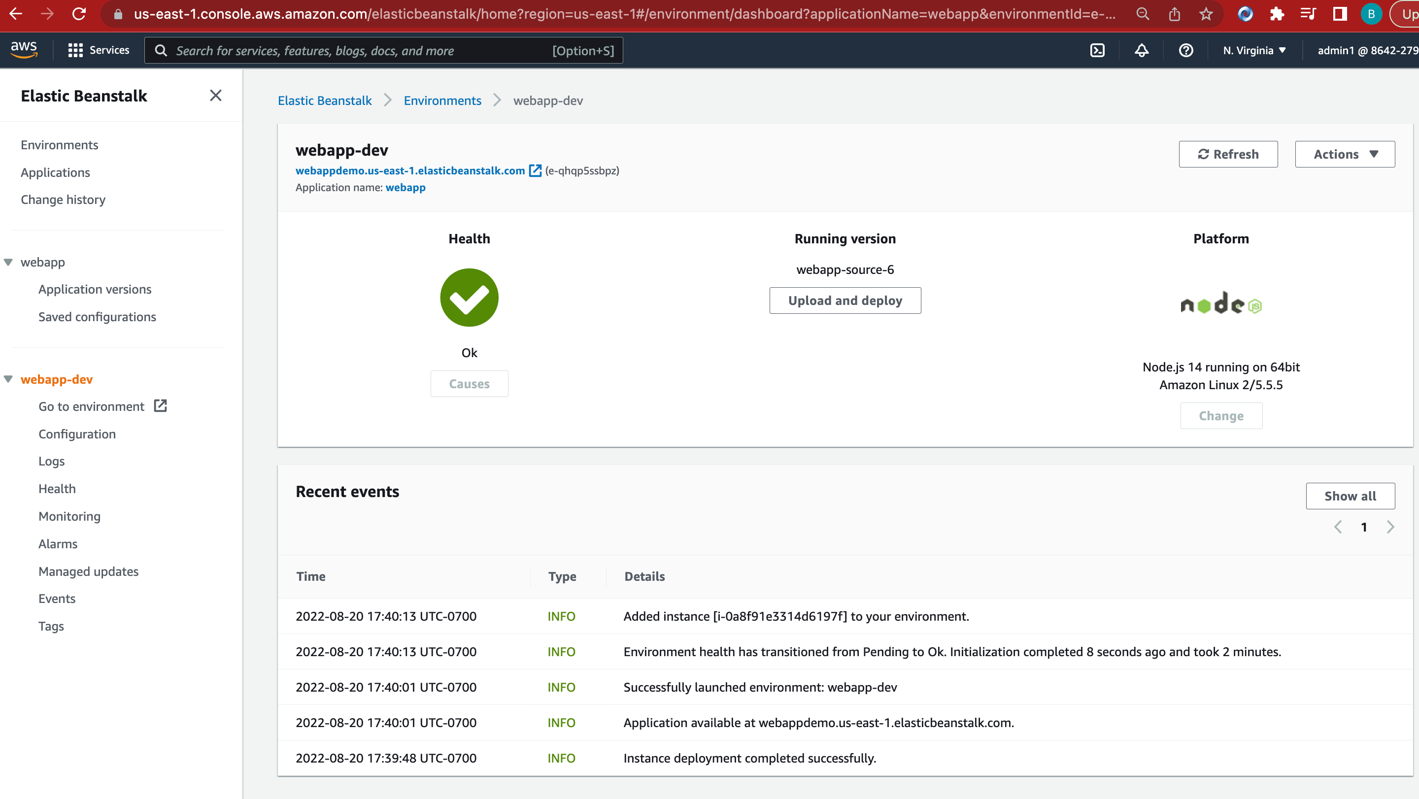 How To Build and Deploy MEAN Stack on AWS Elastic Beanstalk | by Bhargav Bachina | Bachina Labs ...