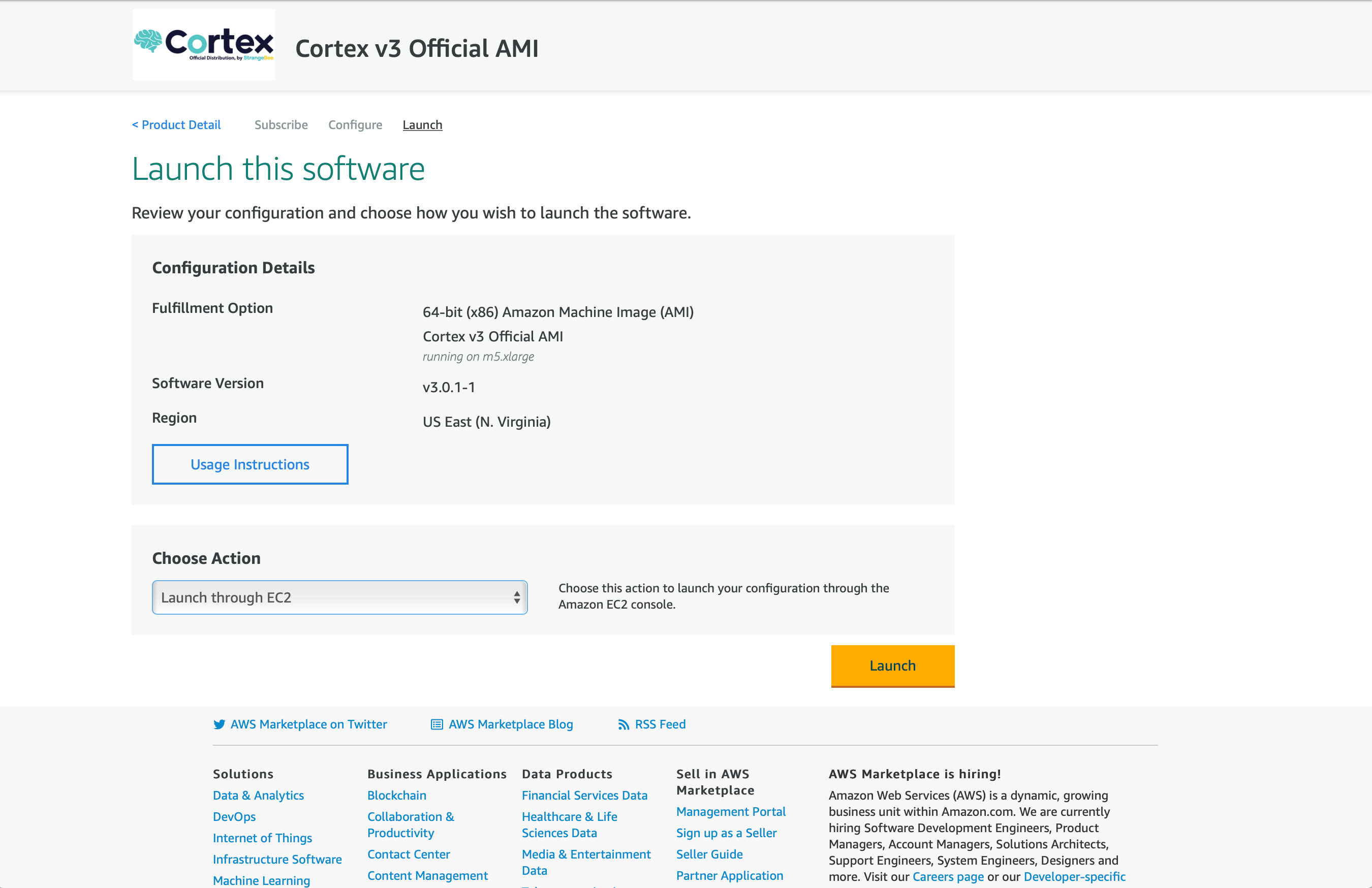 TheHive and Cortex on AWS — AMI tutorials — Part 3a: Launching Cortex ...