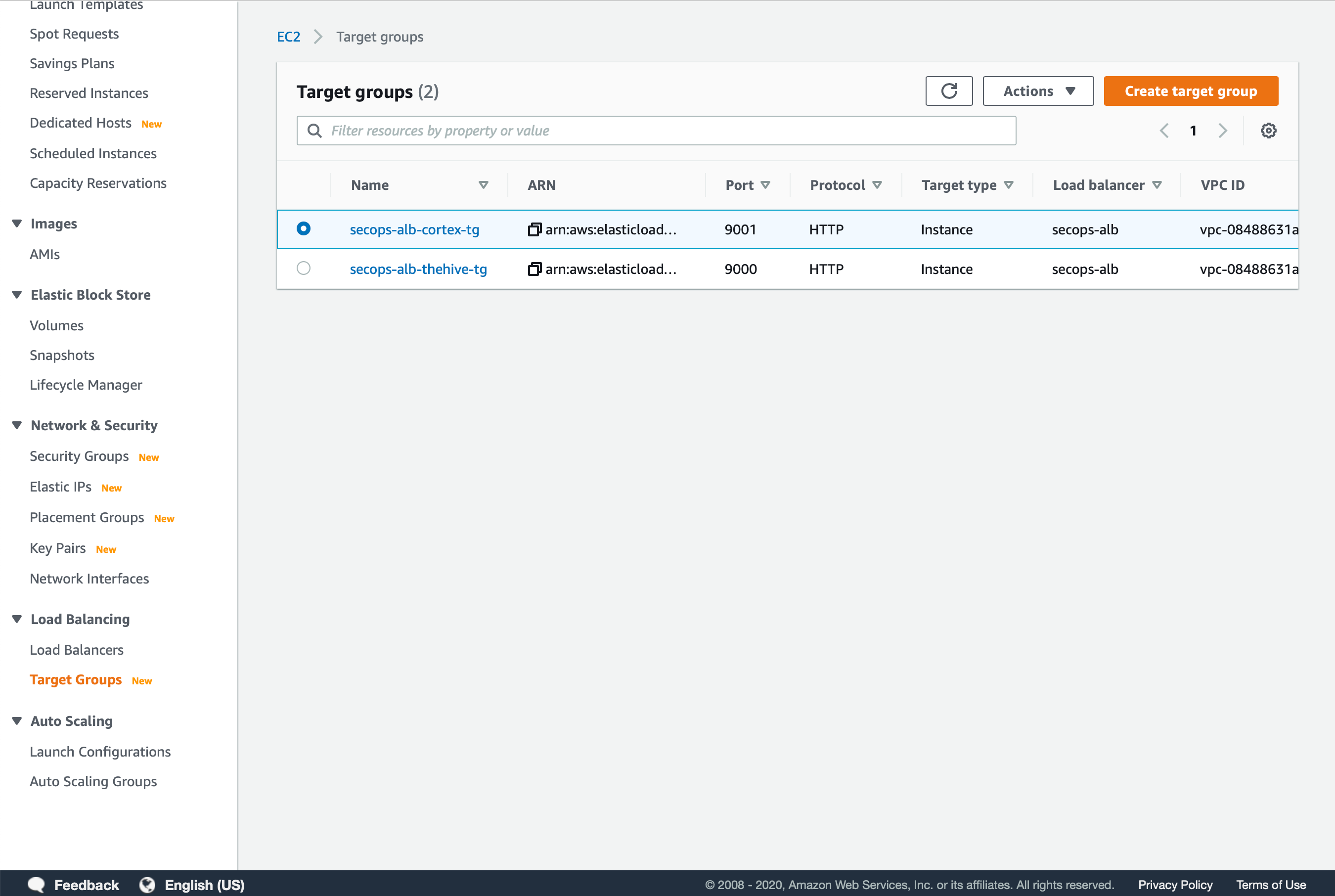 Thehive And Cortex On Aws — Ami Tutorials — Part 3a Launching Cortex Manually With The Aws 