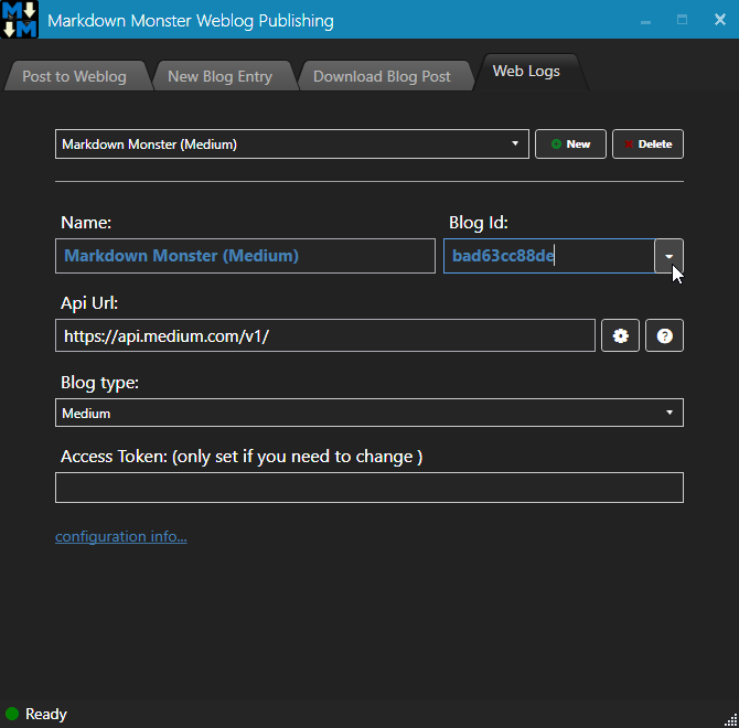 Medium Publishing Support in Markdown Monster using the Medium API | by Rick Strahl | Markdown ...