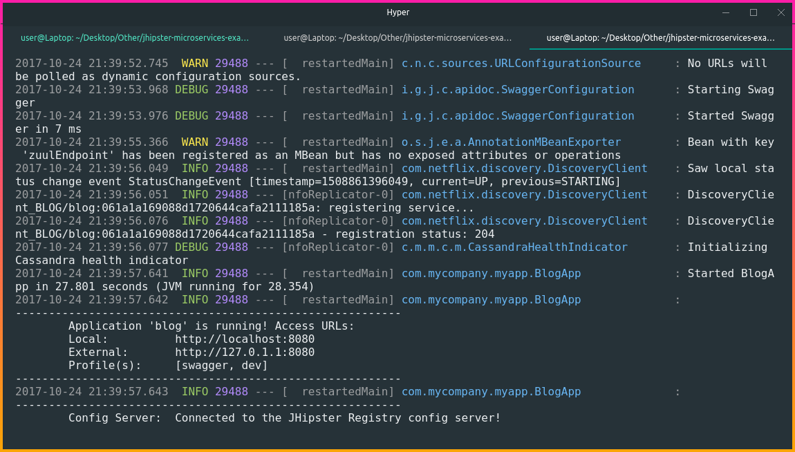 Microservice Application With Service Discovery Using Jhipster By 8391