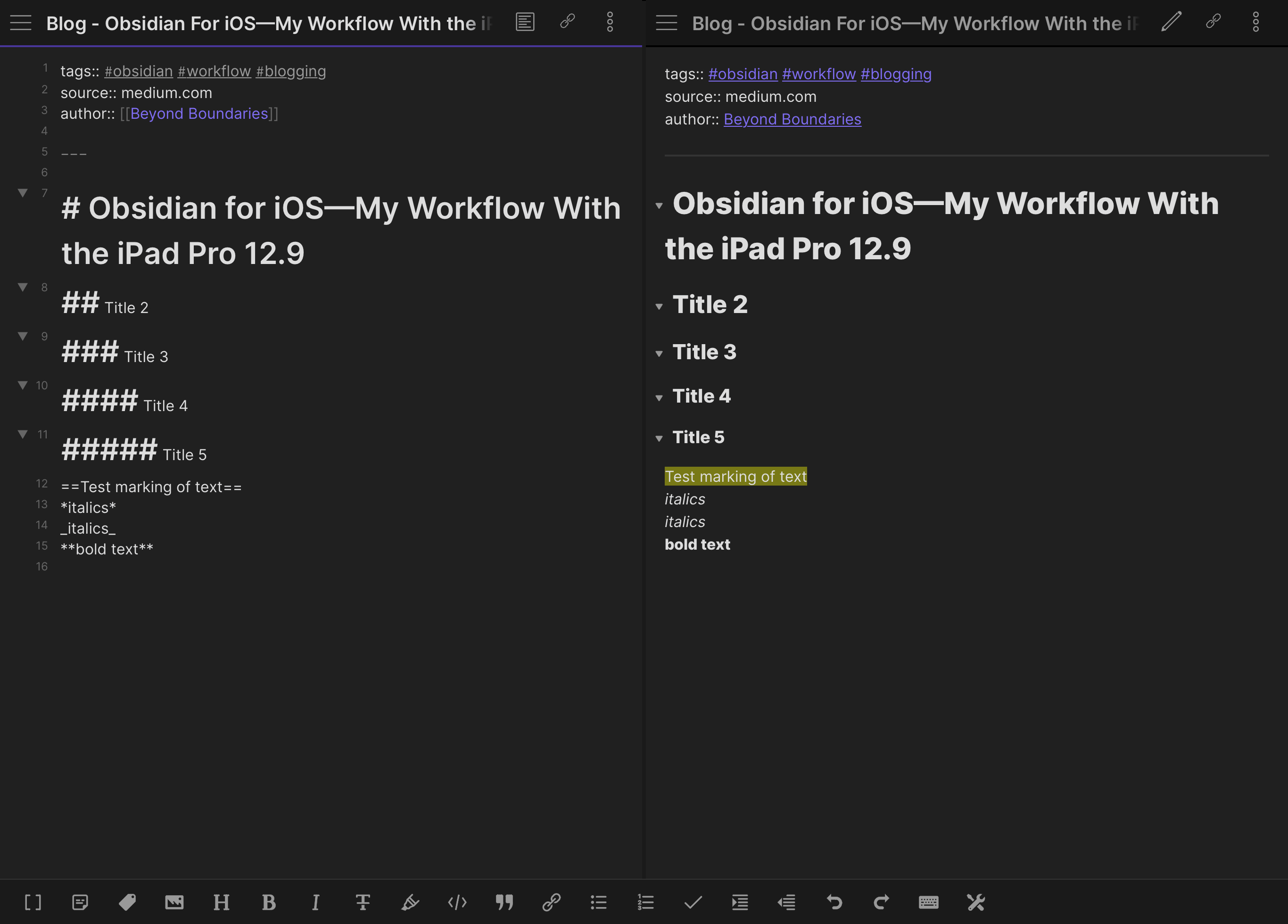 Going Full Mobile With the Obsidian Mobile App — My Workflow With the ...