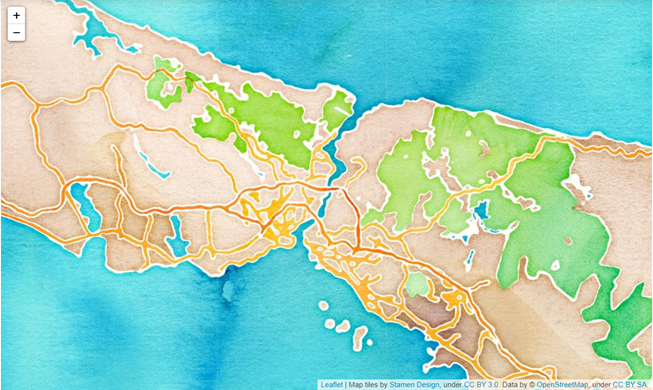 Map Visualization with Folium. What is Folium? | by ferhatmetin | Data ...