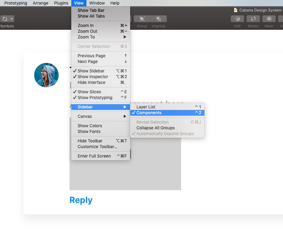 Sketch 60 — Let’s talk about the awesome, new Components panel | by ...