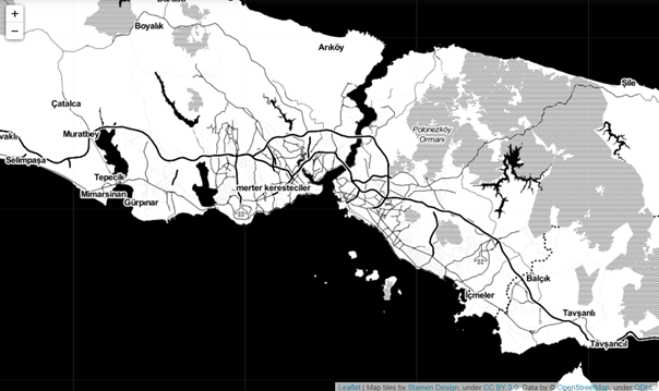Map Visualization with Folium. What is Folium? | by ferhatmetin | Data ...