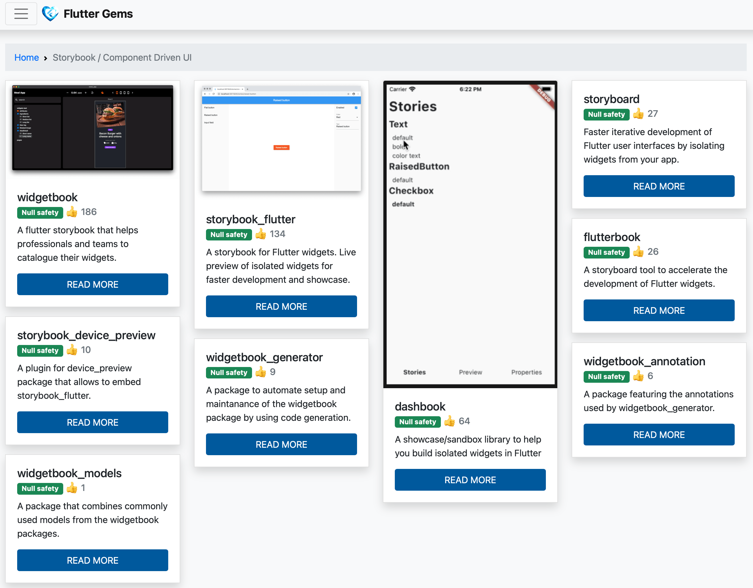 Flutter — Widgetbook (Storybook). App code: DigestableMe | by simbu | Jun, 2022 | Medium