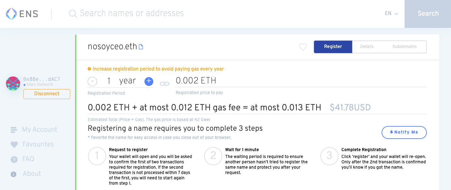 What is an ENS and why do you need to get one RIGHT NOW? | by ...