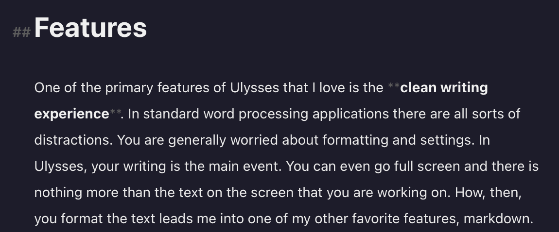 Why Ulysses is a Fantastic Writing Tool | by Noah Johnson | Medium