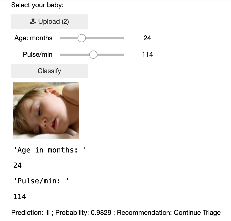 Can Machine Learning Triage Ill Baby / P Jooste | Medium