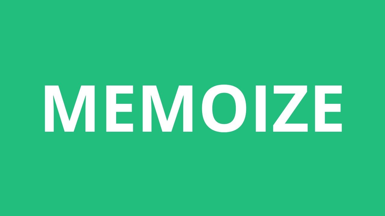Memoize React Components Memoization Is A Powerful Optimization… By Tony Quetano Medium